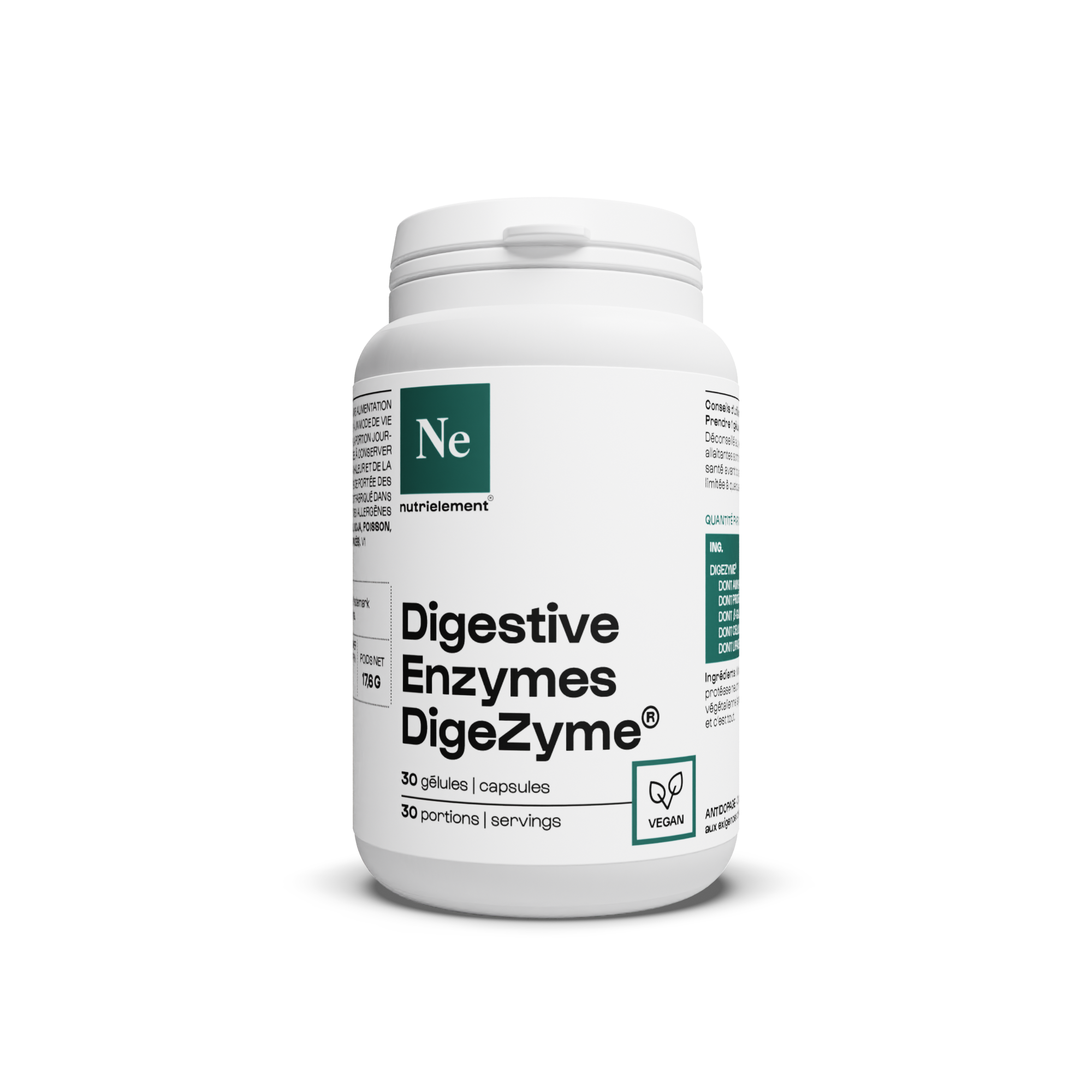 Enzymes digestives (Digezyme®) – Nutrimuscle