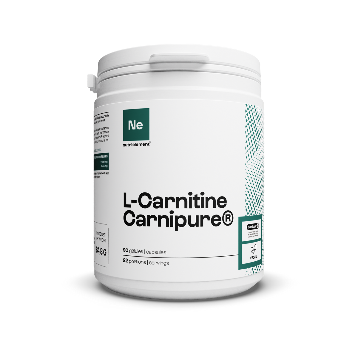 Carnitine Carnipure® en gélules - Nutrimuscle