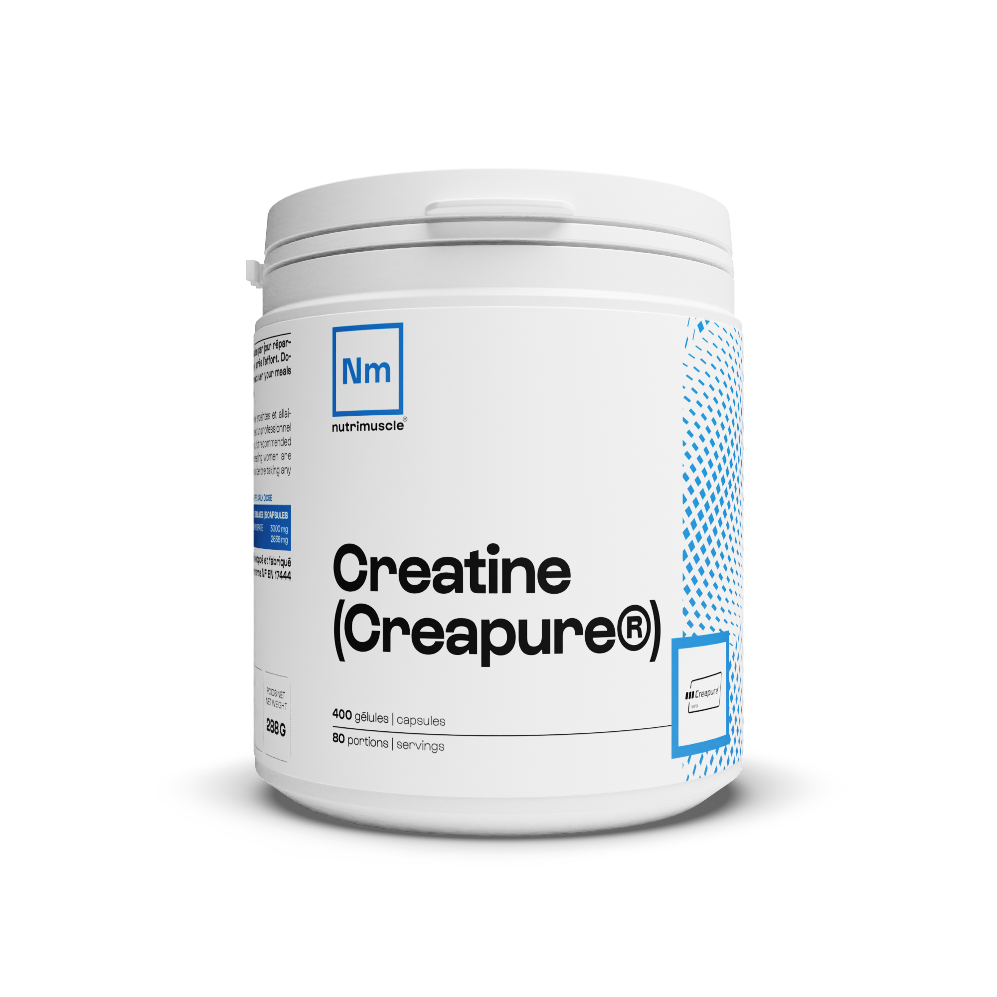 Gélules de Créatine (Creapure®) – Nutrimuscle