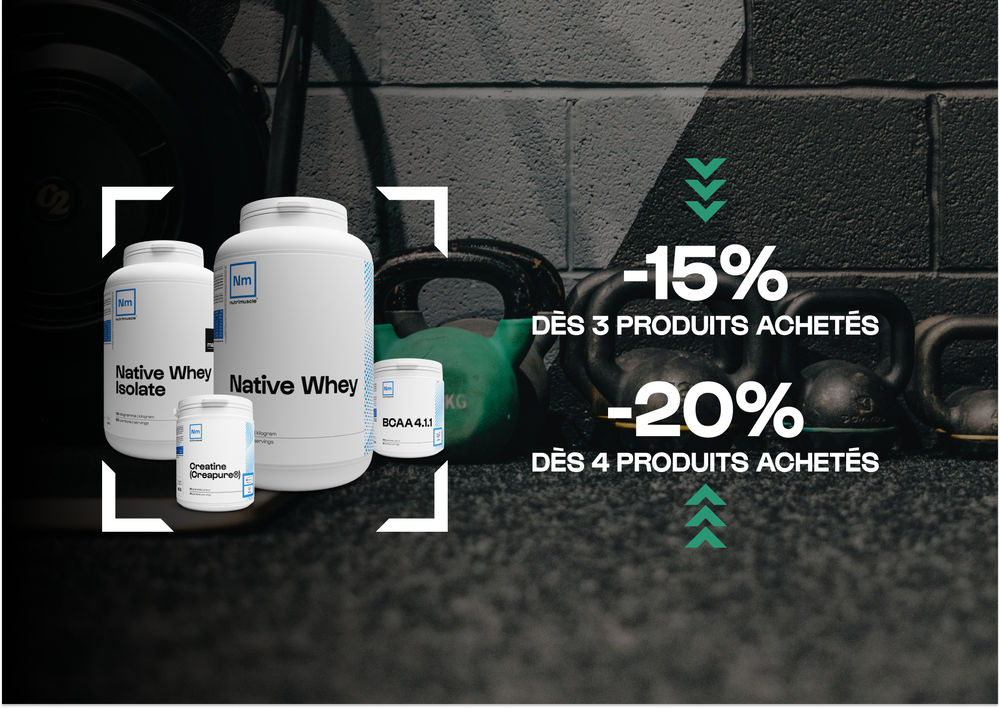 Compléments alimentaires, nutrition sportive et fitness | Nutrimuscle