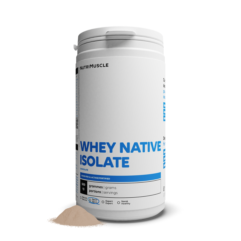 Whey Native Isolate – Nutrimuscle