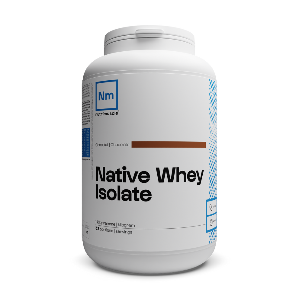 Whey Native Isolate – Nutrimuscle