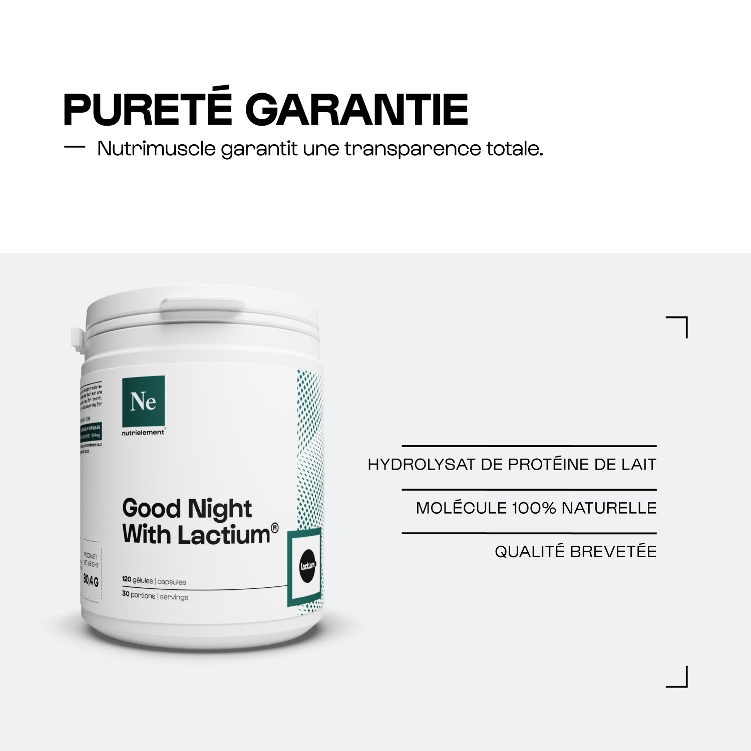 Lactium® - Complément sommeil – Nutrimuscle